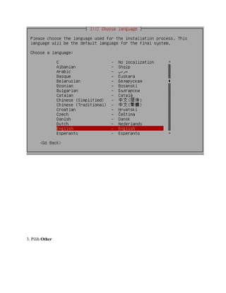 Cara menginstall debian lenny | DOC