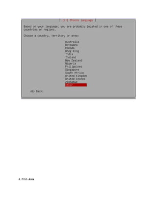 Cara menginstall debian lenny | DOC