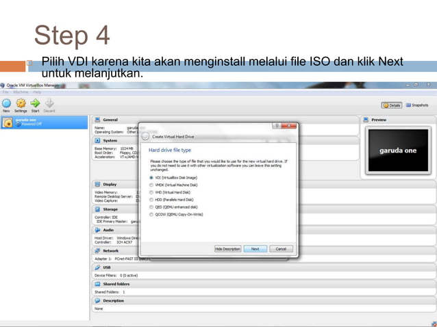 Cara menginstall linux garuda | PPTX
