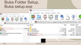 Cara menginstall SPSS.pptx