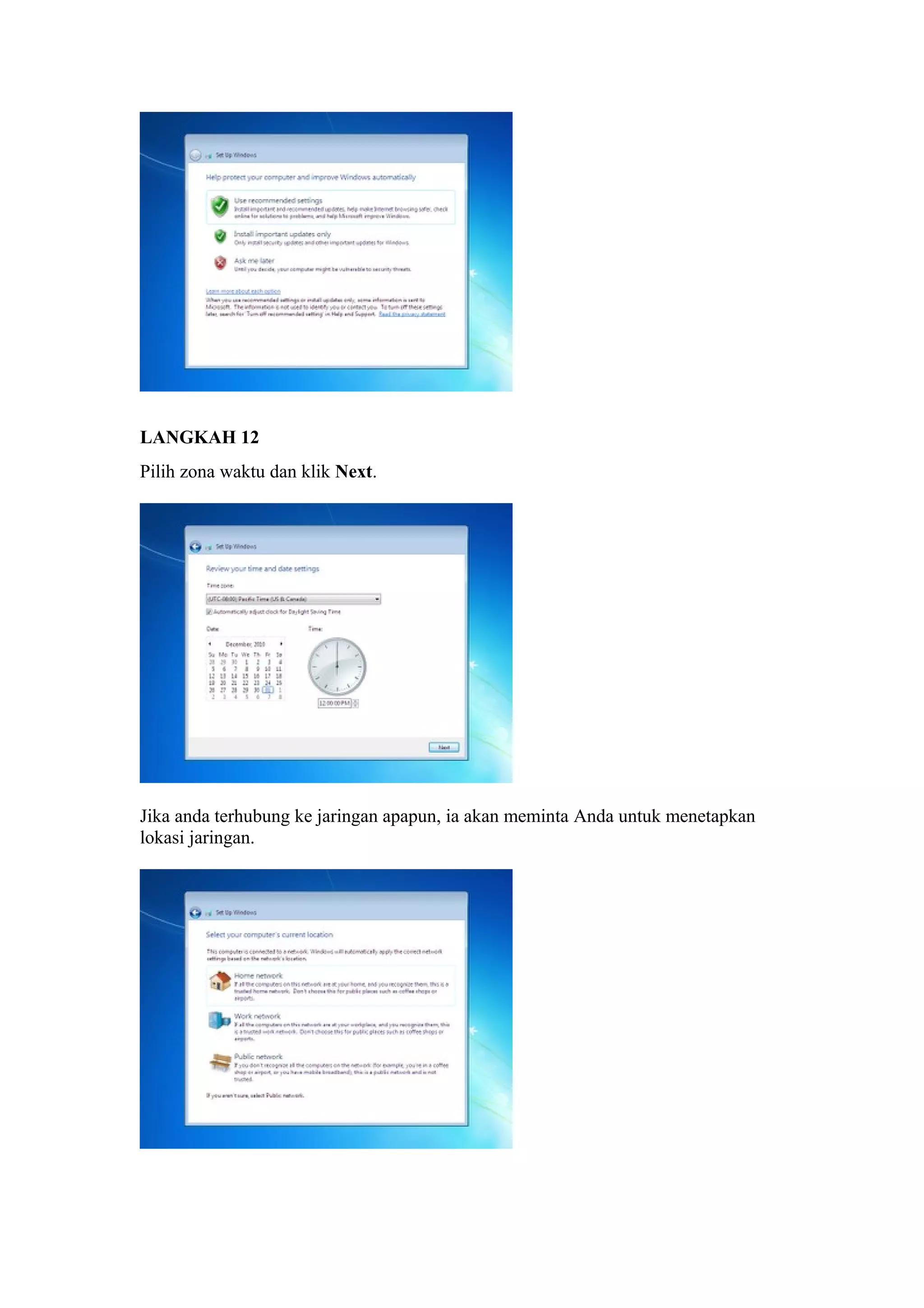 Cara menginstall windows 7 lengkap dengan gambar | DOC