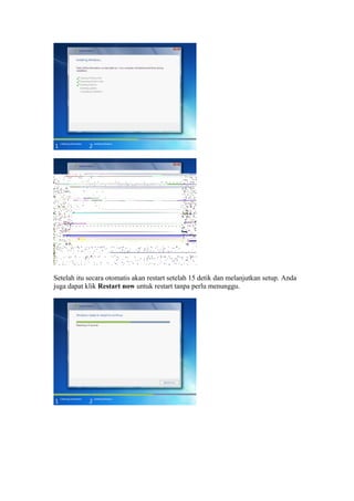 Cara menginstall windows 7 lengkap dengan gambar | DOC