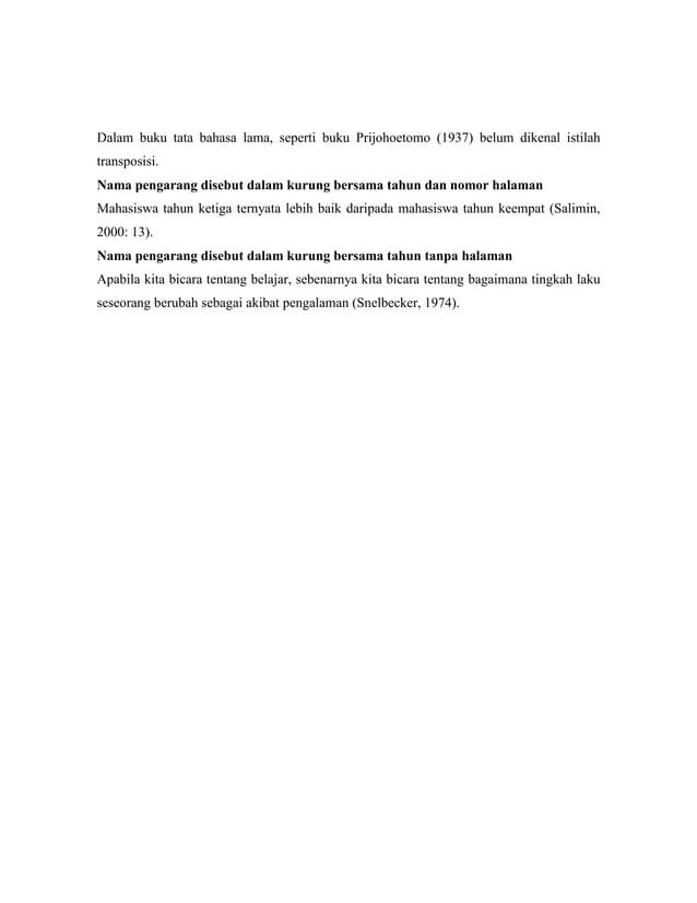 Cara mengutip (TPKI) | PDF