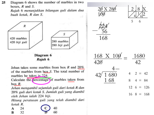 Cara menjawab soalan math 1 | PPT