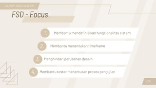 Hal-hal yang perlu diperhatikan dalam pembuatan FSD | PPTX