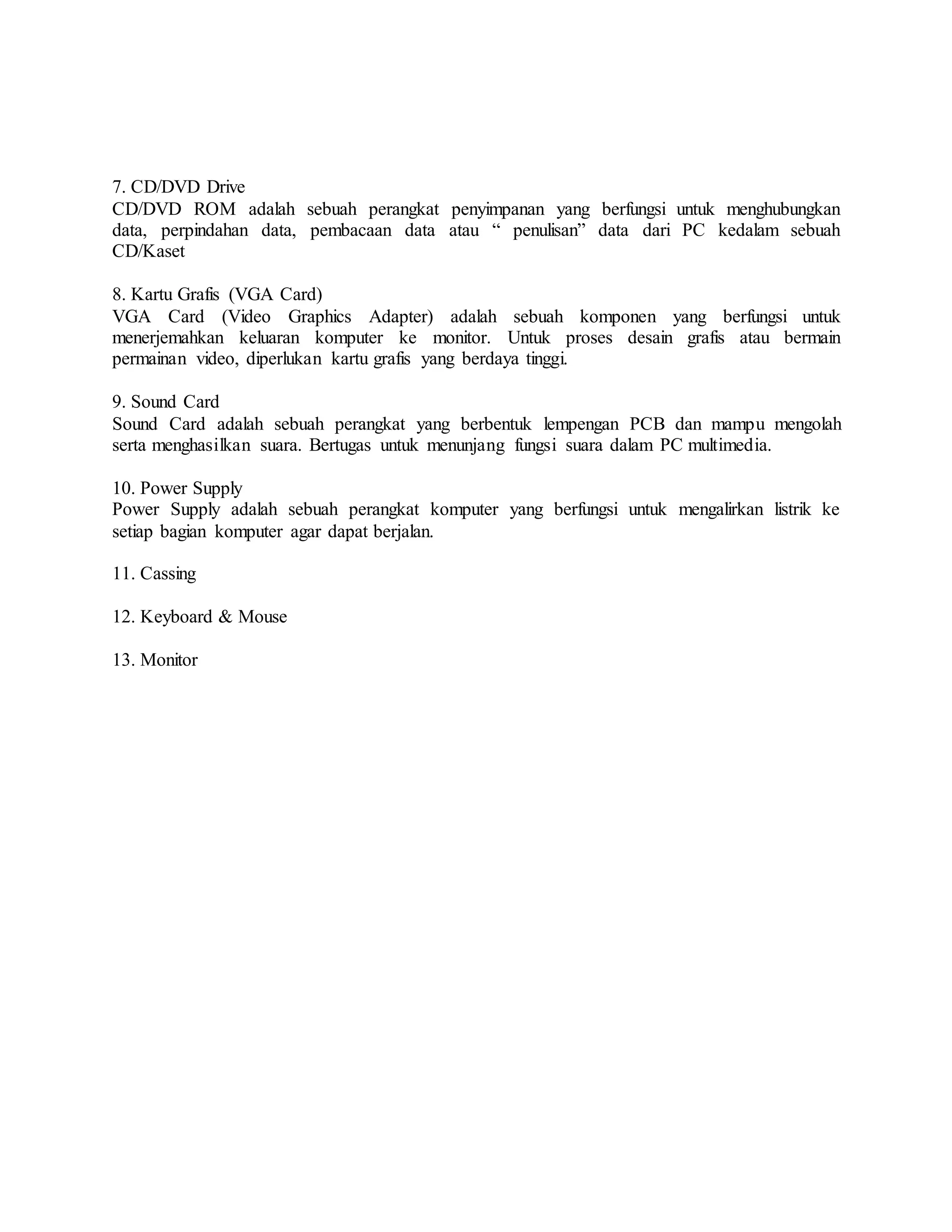 Cara merakit cpu | PDF