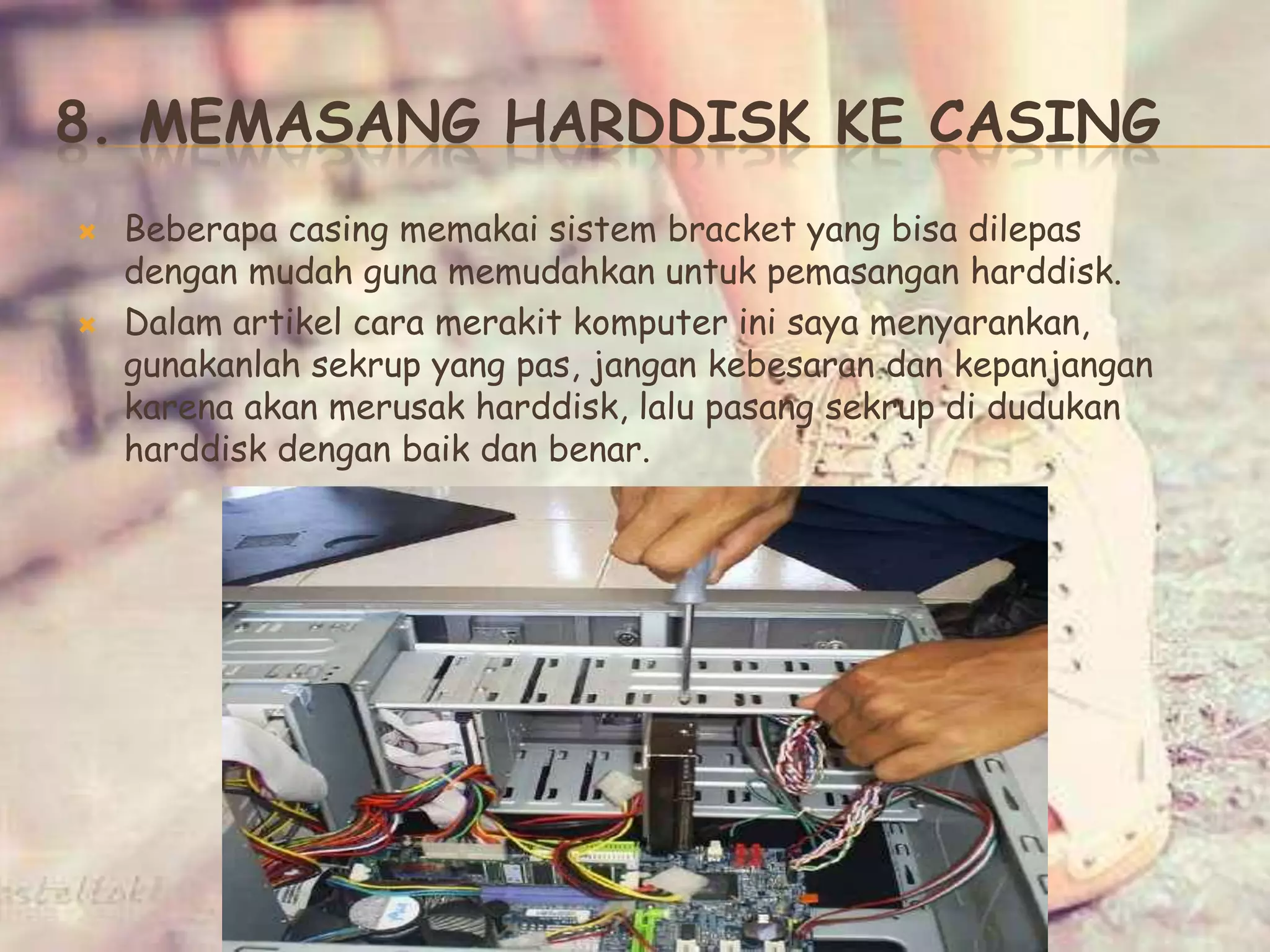 Cara merakit komputer | PPTX