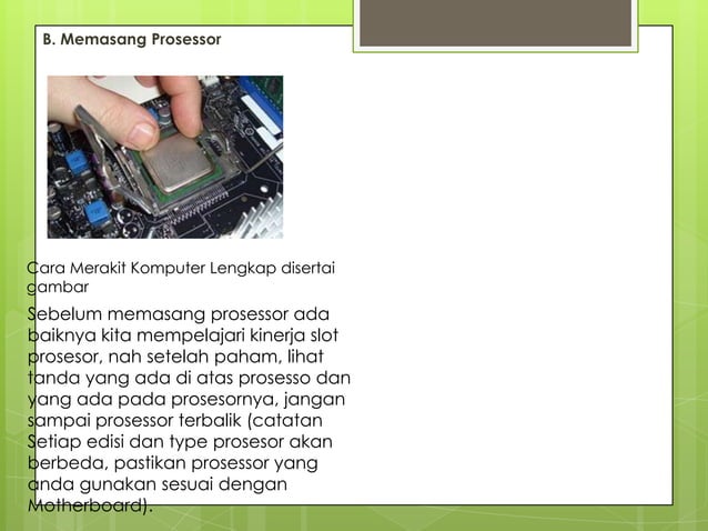 Cara merakit komputer | PPT