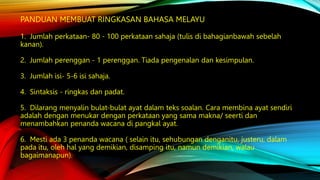 CARA MERINGKASKAN KARANGAN.pptx