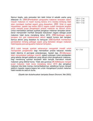 Cara Menjawab Bhg B BM 2 : Rumusan STPM | DOC