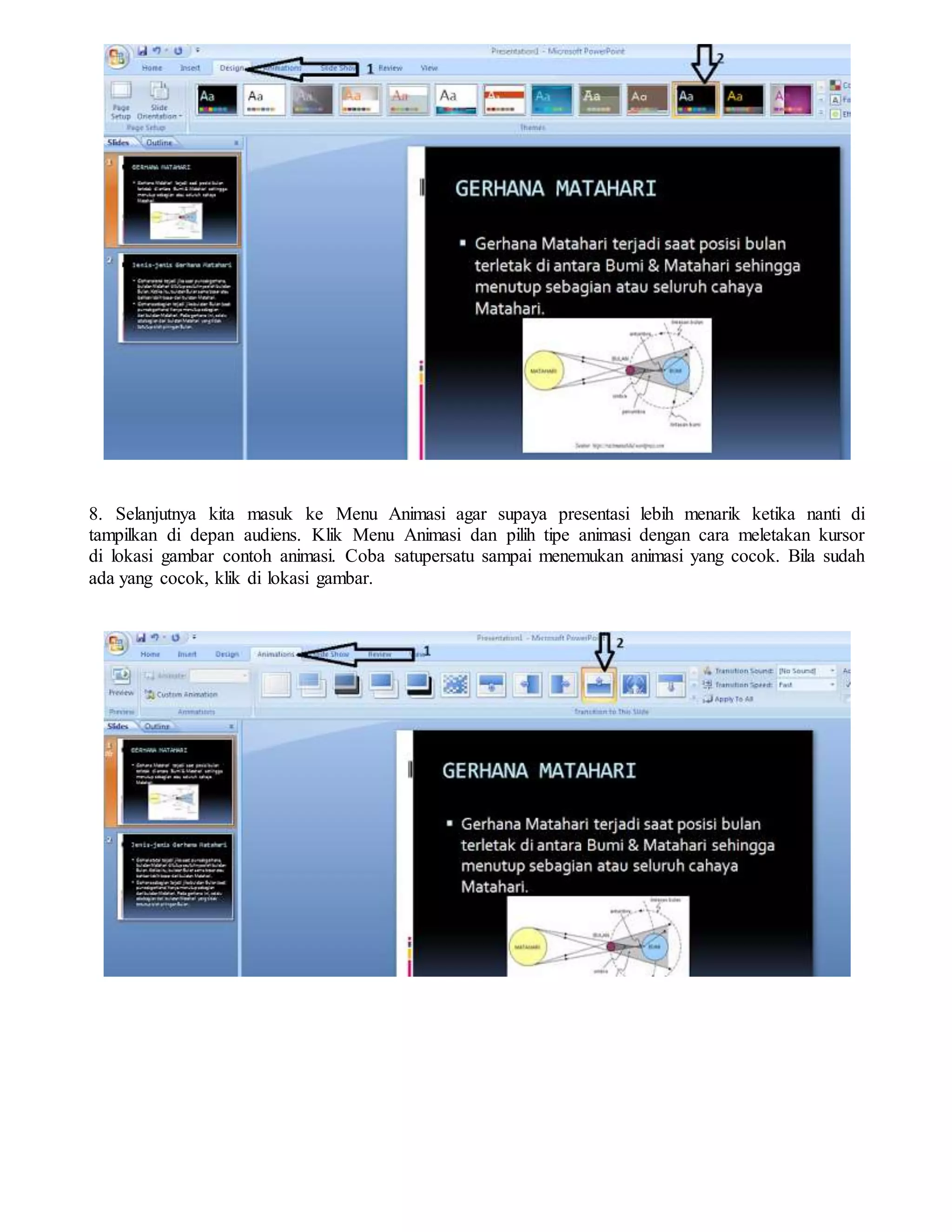 Cara mudah belajar microsoft power point | DOCX