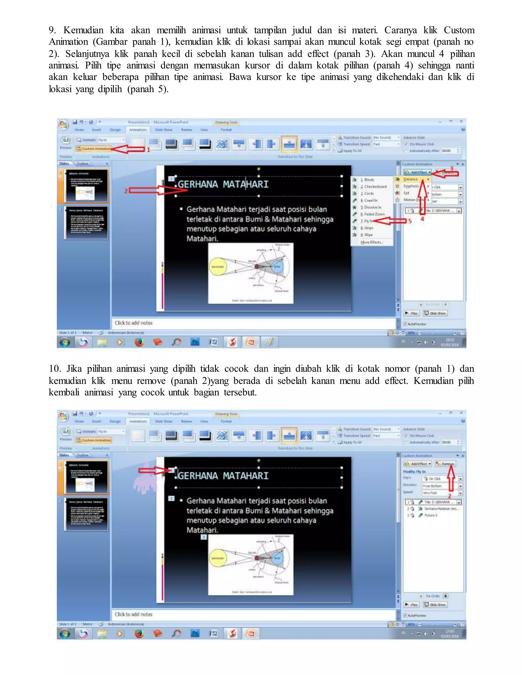 Cara mudah belajar microsoft power point | DOCX