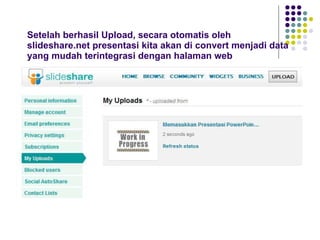 Cara mudah dan elegan posting file ppt di blog kita | PPT