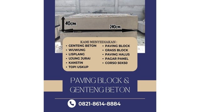 Cara Mudah Menentukan Paving Block yang Tepat untuk Halaman Rumah | PDF