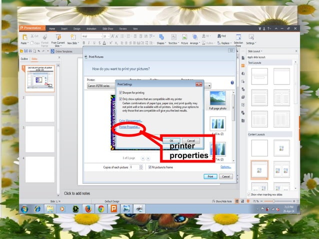 Cara nak print gambar utk jadikan poster1 | PPT