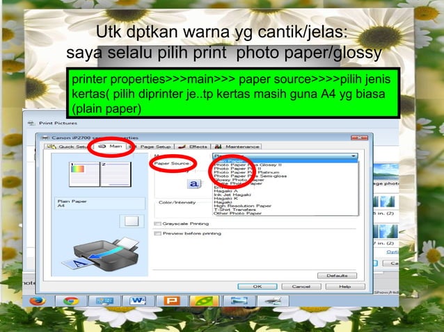Cara nak print gambar utk jadikan poster1 | PPT