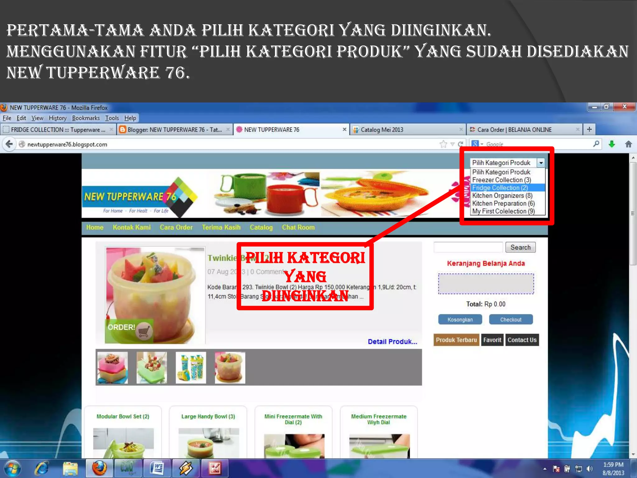 Cara order | PPTX