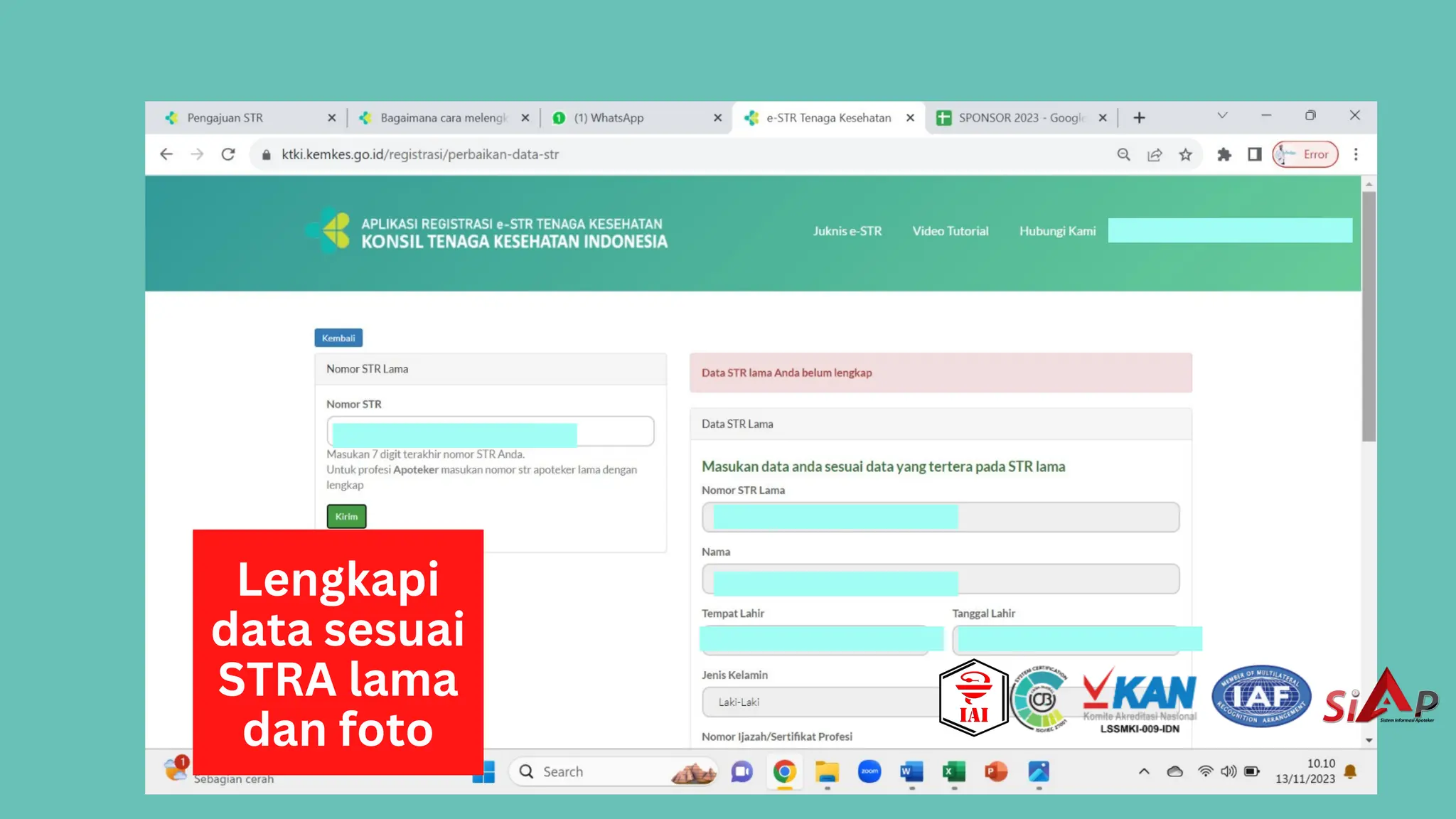 Cara Pembaharuan Surat Tanda Registrasi Apoteker tahun 2024.pdf | Free Download
