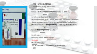 Cara Pemberian Obat High Konsentrat.pptx