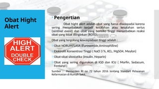 Cara Pemberian Obat High Konsentrat.pptx