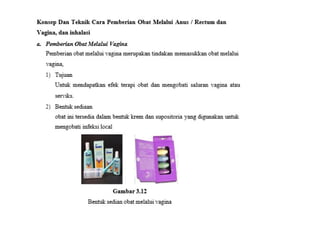 TATA CARA PEMBERIAN BEBERAPA JENIS OBAT-OBATAN | PPT