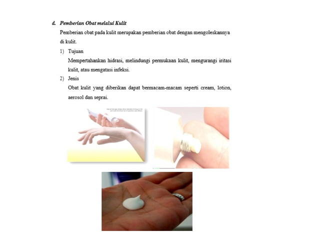 TATA CARA PEMBERIAN BEBERAPA JENIS OBAT-OBATAN | PPT