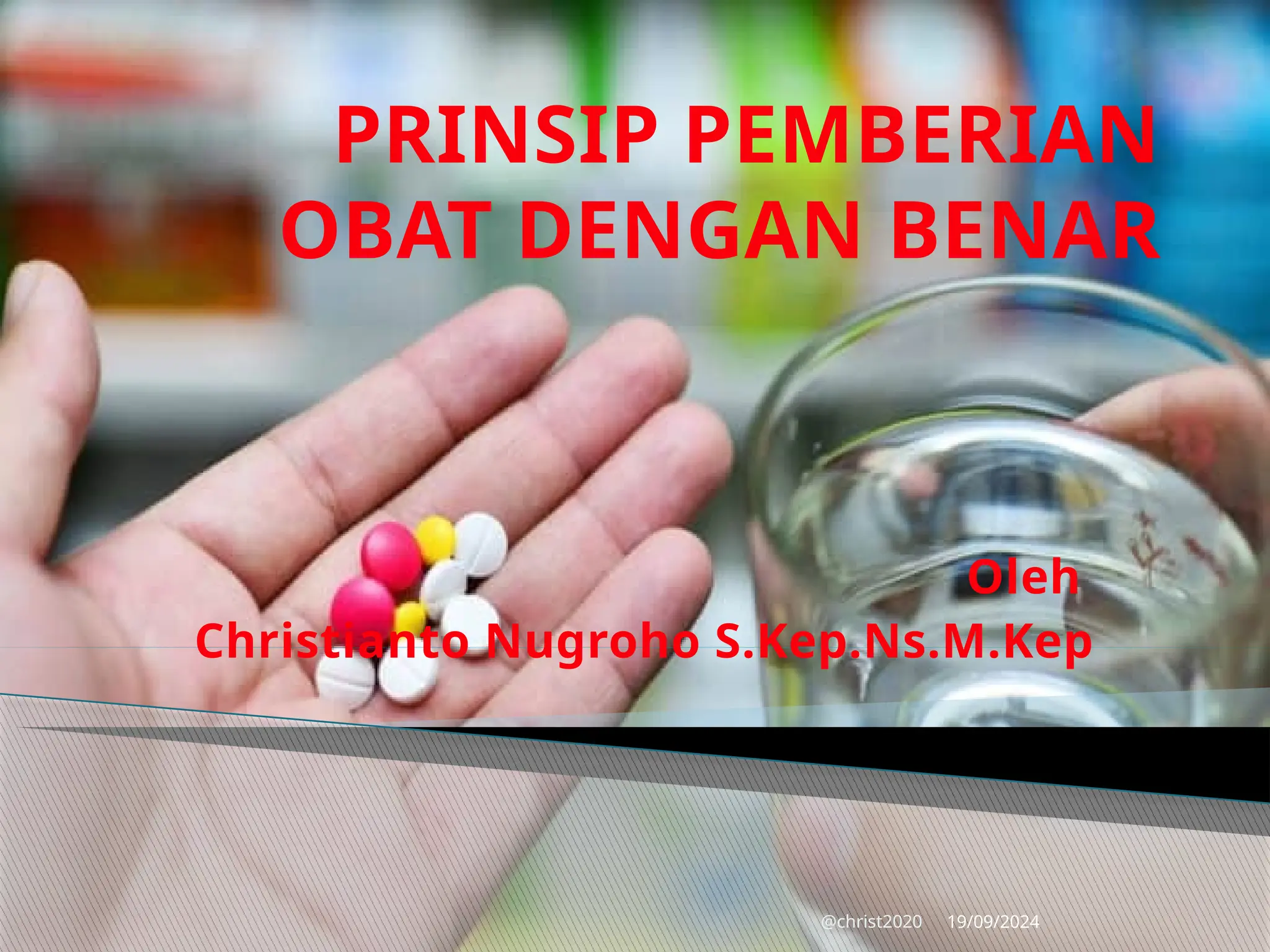cara pemberian obat yang benar, bagi perawat dasar yang penting dan ...