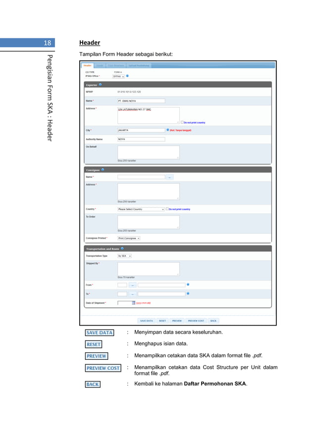 Cara pembuatan dokumen ska (certificate of origin coo), update thn 2022 ...