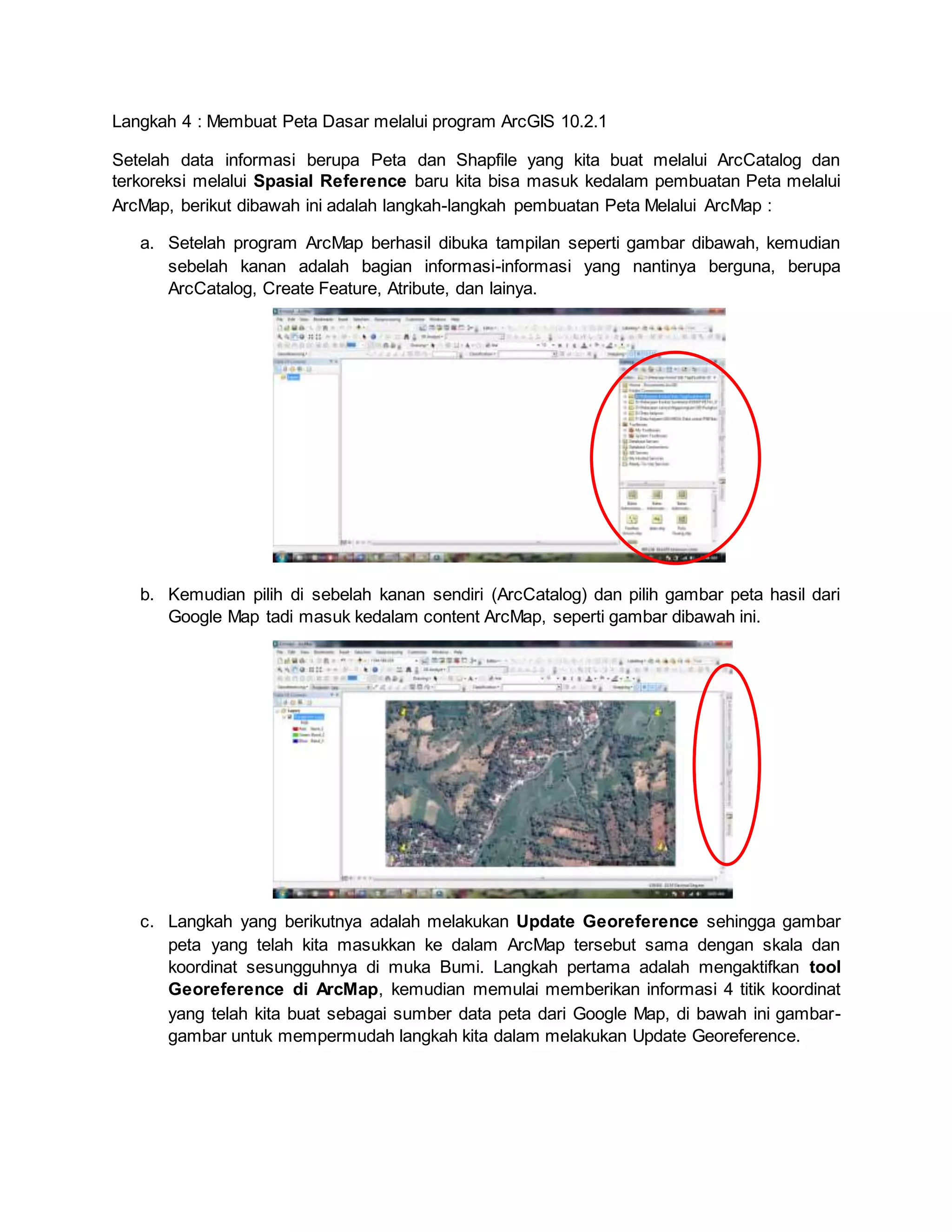 Cara pembuatan peta gis secara sederhana | DOCX