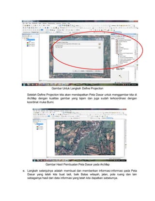 Cara pembuatan peta gis secara sederhana | DOCX