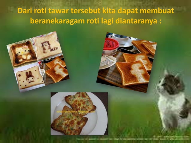 Cara pembuatan roti | PPT