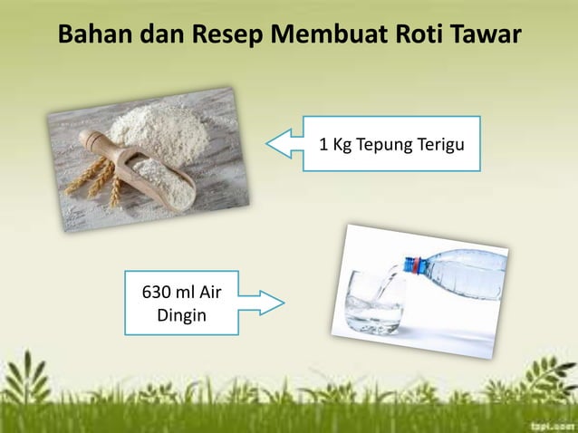 Cara pembuatan roti | PPT