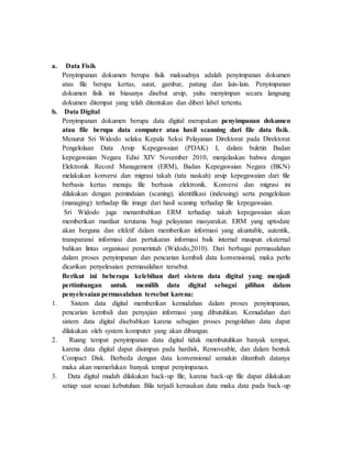 Cara penanganan dokumen administrasi kepegawaian | DOCX