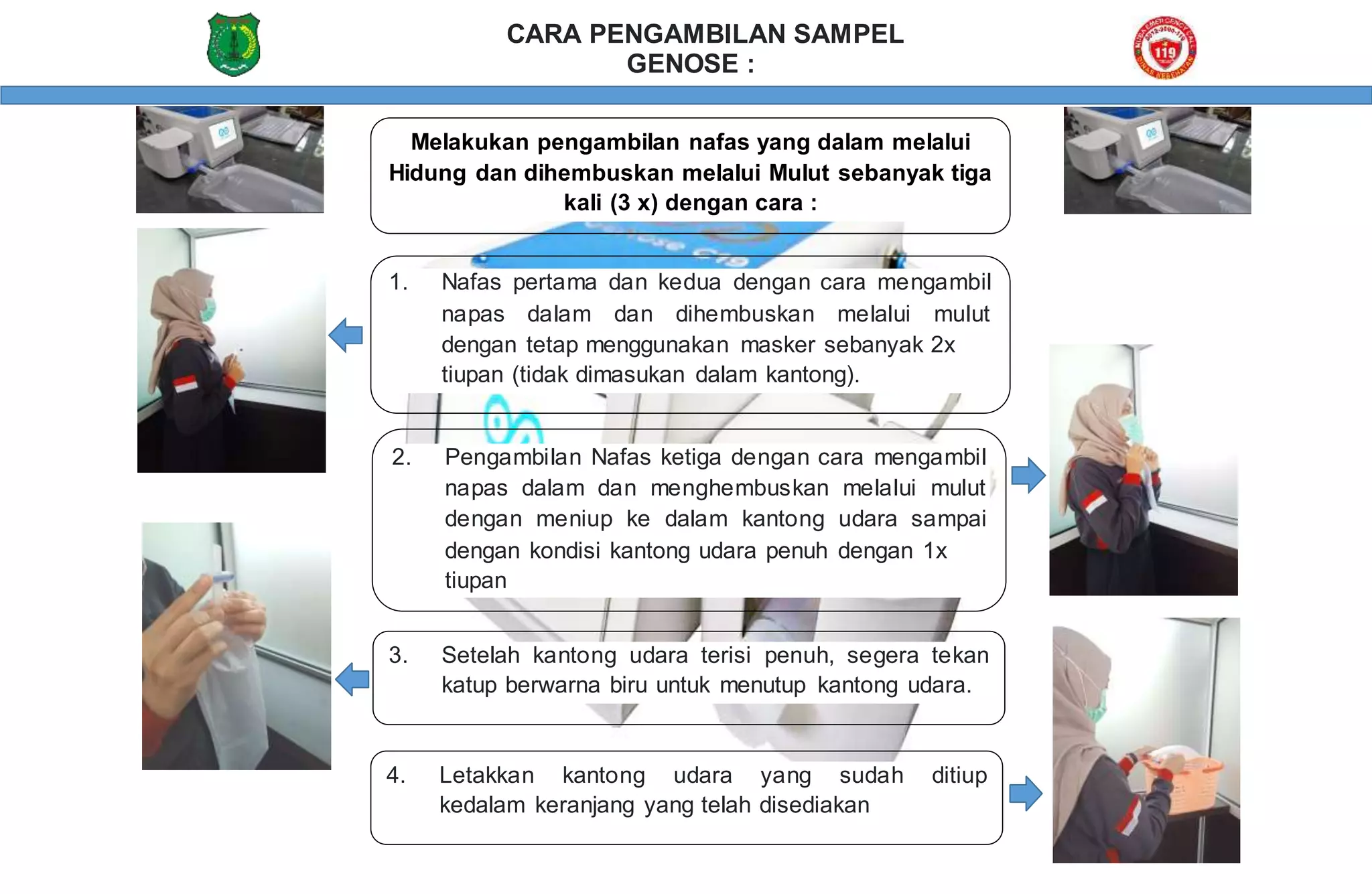 Cara pengambilan genose benar | DOC