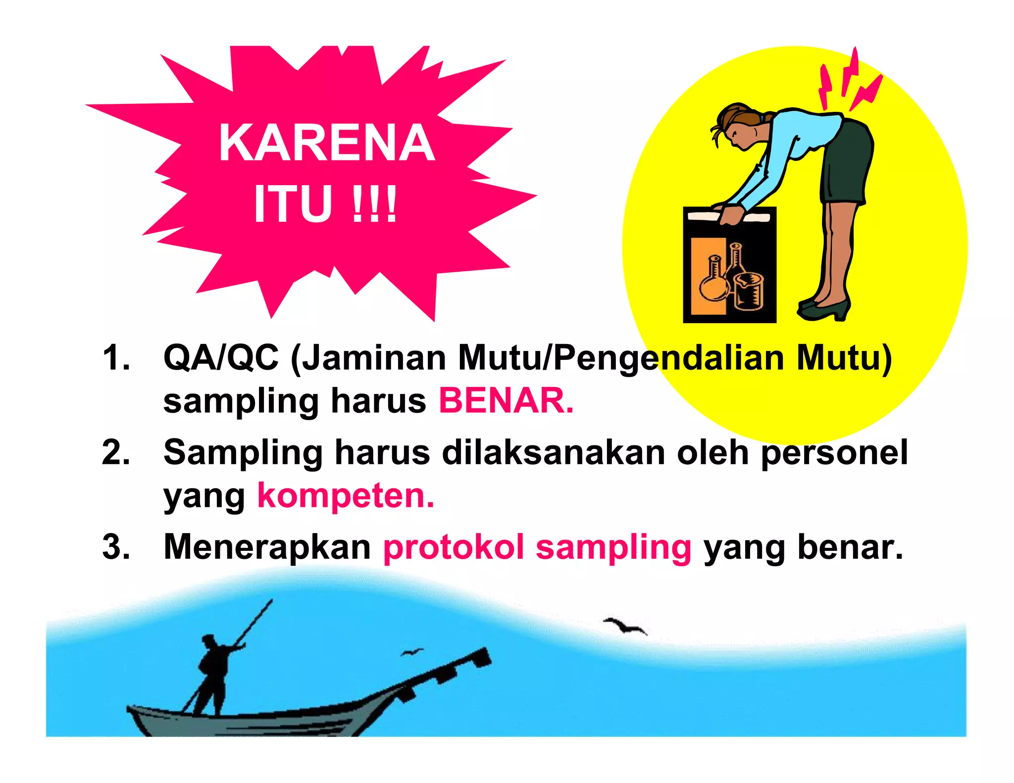 Cara Pengambilan Sampel Sampling Air | PDF