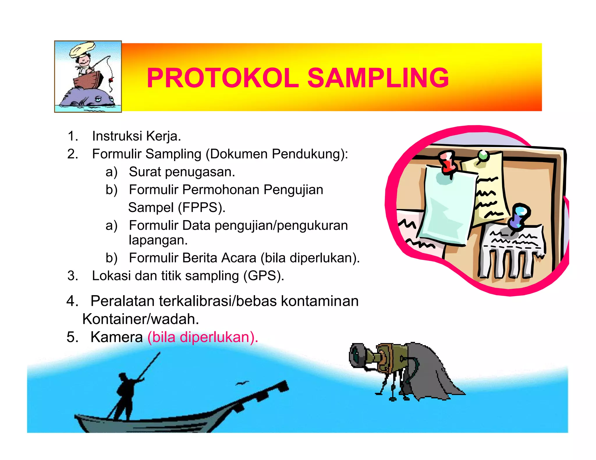 Cara Pengambilan Sampel Sampling Air | PDF