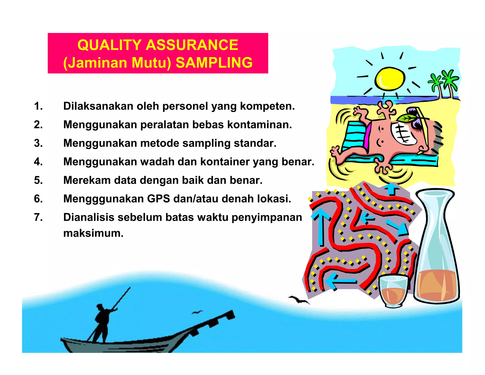 Cara Pengambilan Sampel Sampling Air | PDF