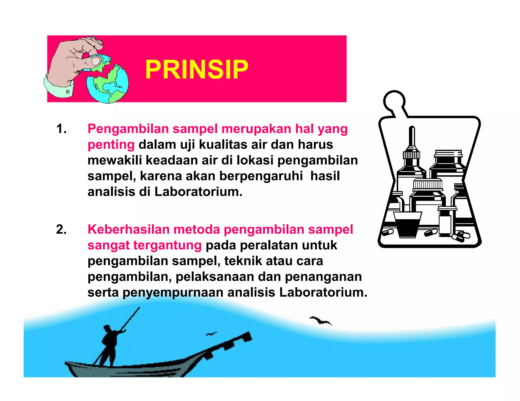 Cara Pengambilan Sampel Sampling Air | PDF