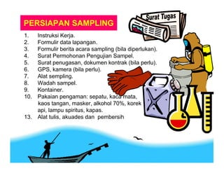 Cara Pengambilan Sampel Sampling Air | PDF