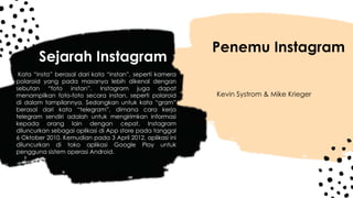Panduan Cara Penggunaan Instagram - Social Media Technology - Kelompok ...