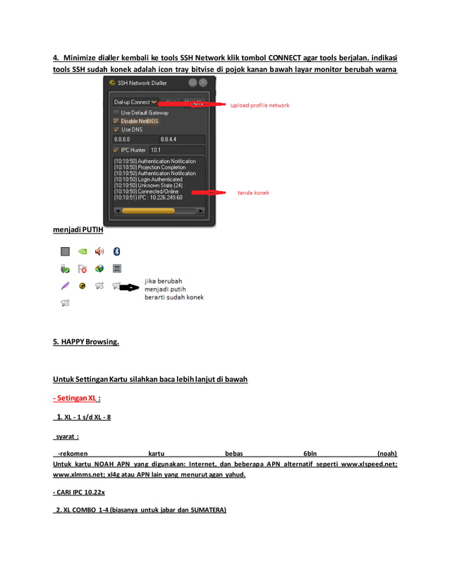 Cara penggunaan ssh network | PDF