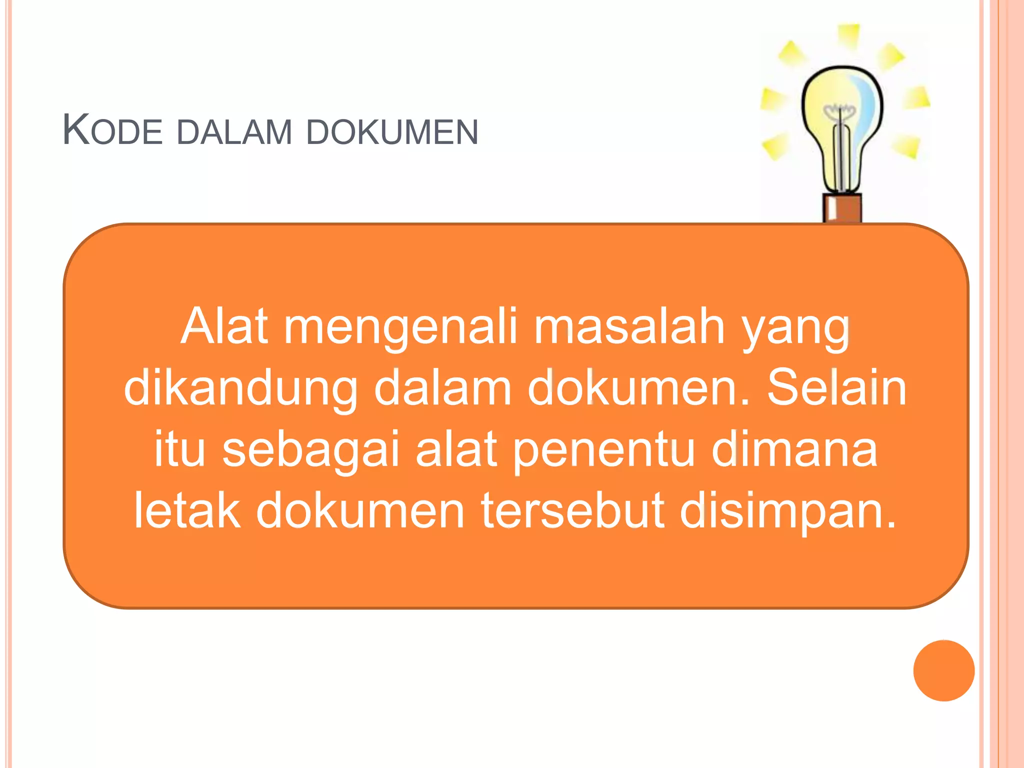 Cara pengkodean dokumen | PPTX