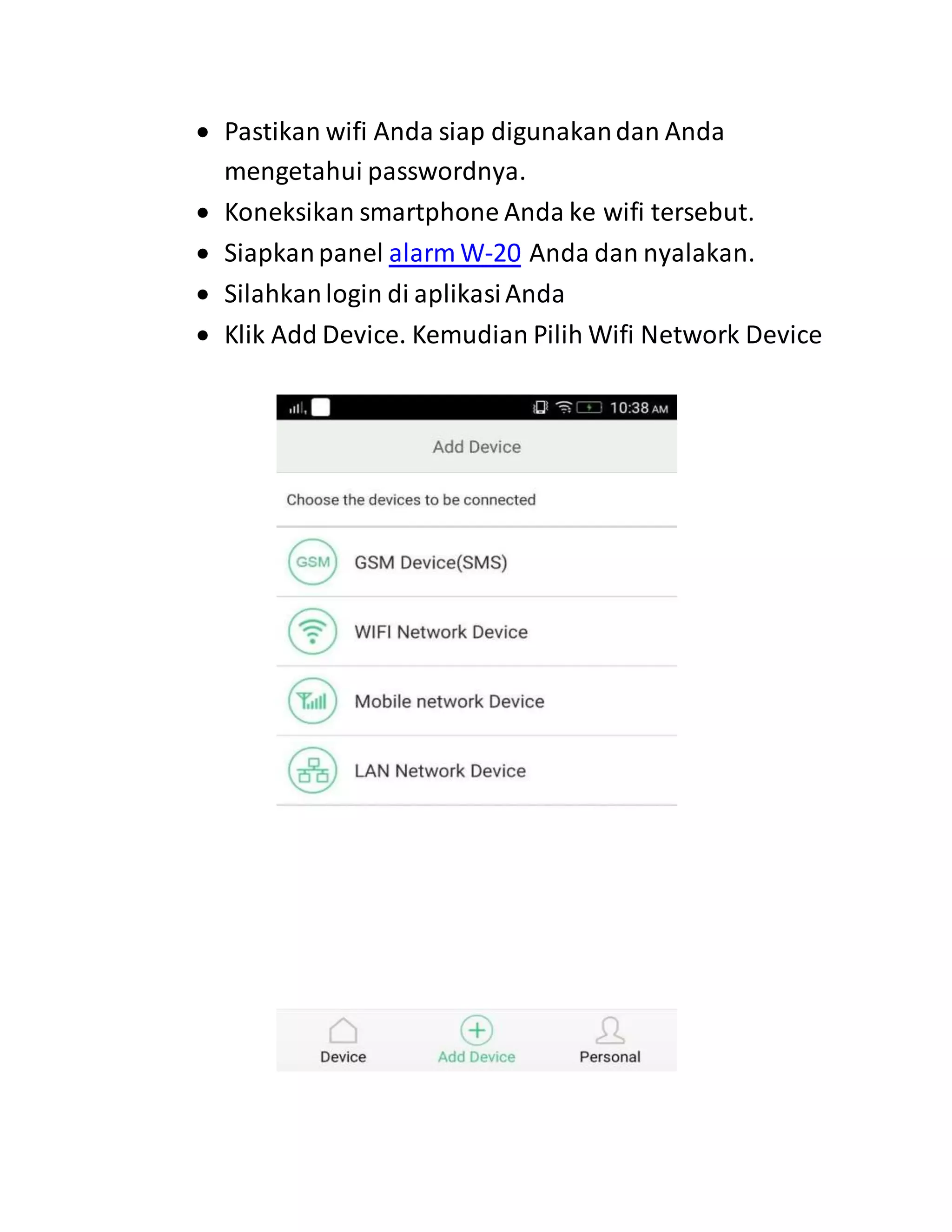 Cara Pengoprasian Pada Alarm Pintu Kanasecure W20 (Bagian 1) | PDF