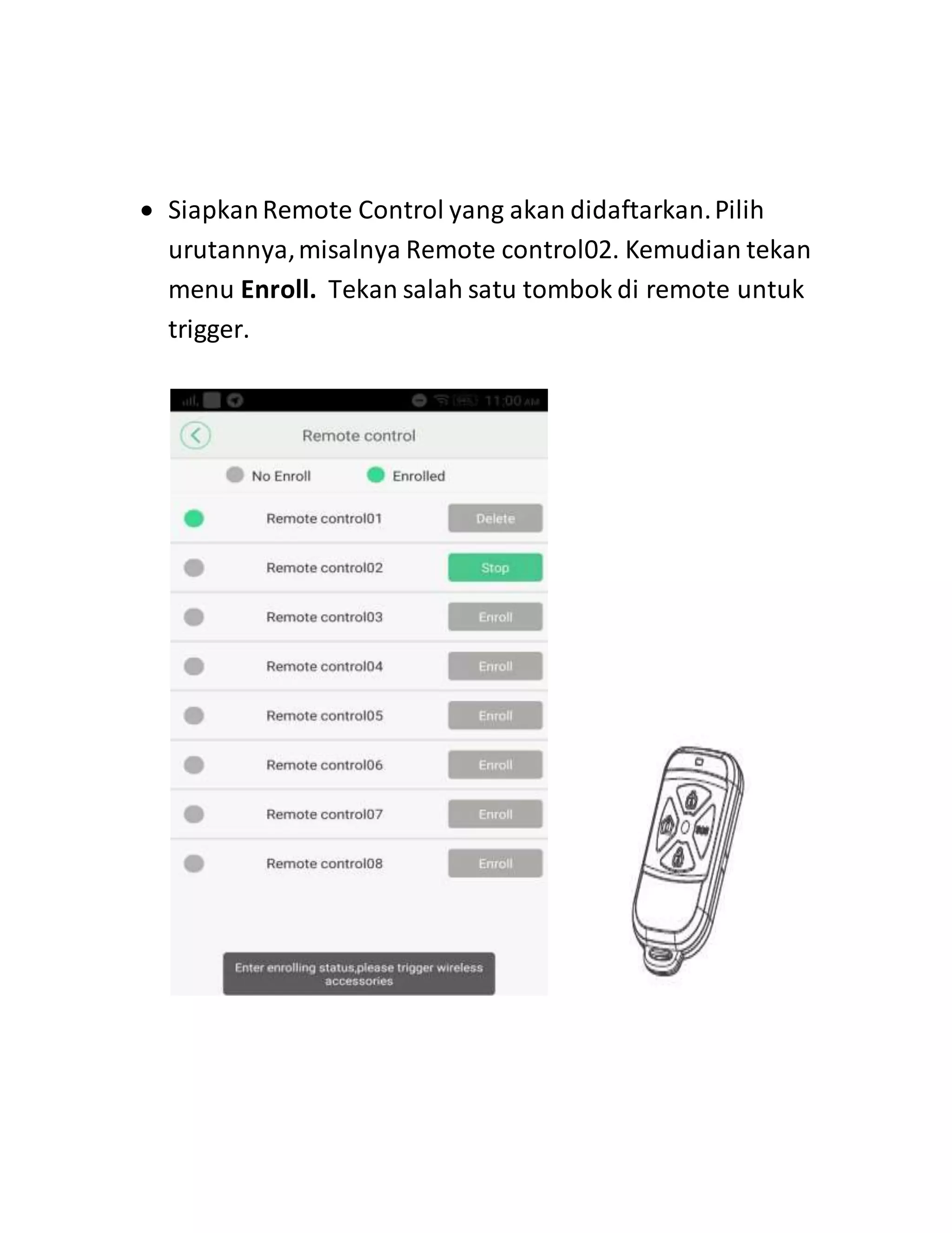 Cara Pengoprasian Pada Alarm Pintar Kanasecure W20 (Bagian 2) | DOCX