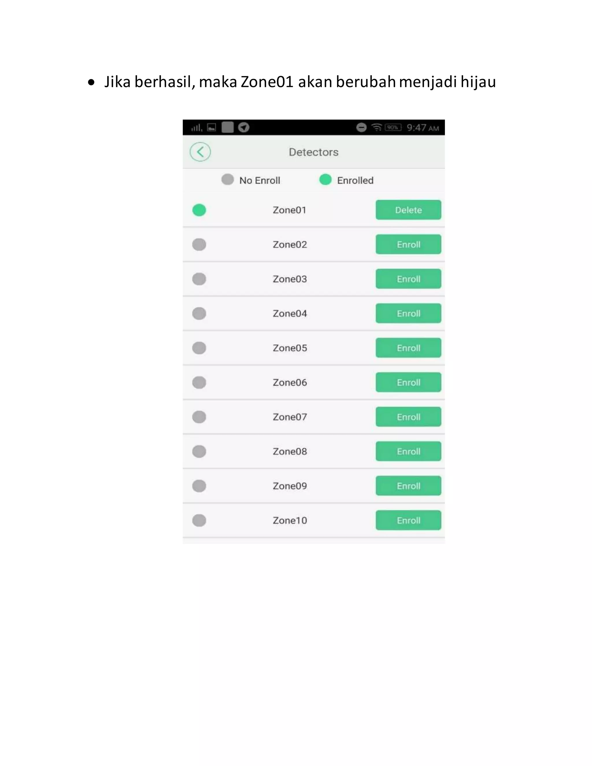 Cara Pengoprasian Pada Alarm Pintar Kanasecure W20 (Bagian 2) | DOCX