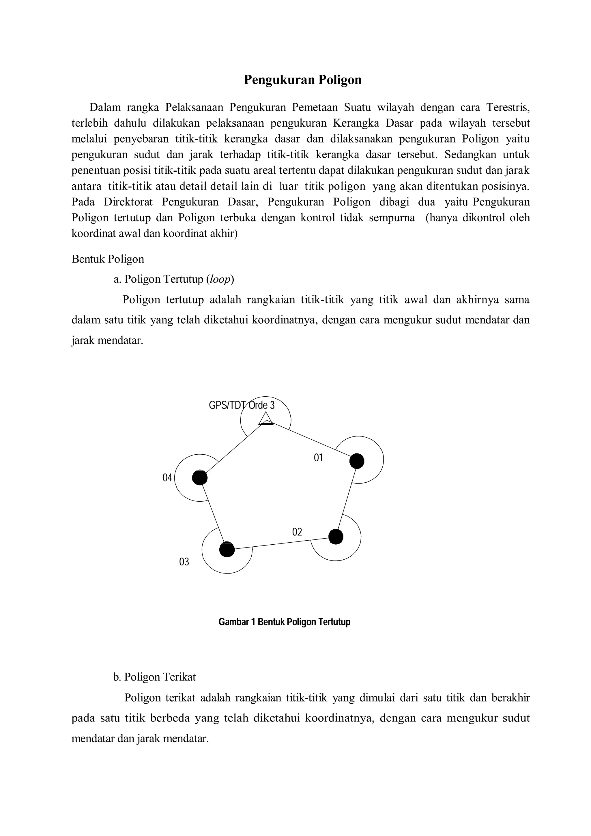 Cara pengukuran menggunakan total station | PDF