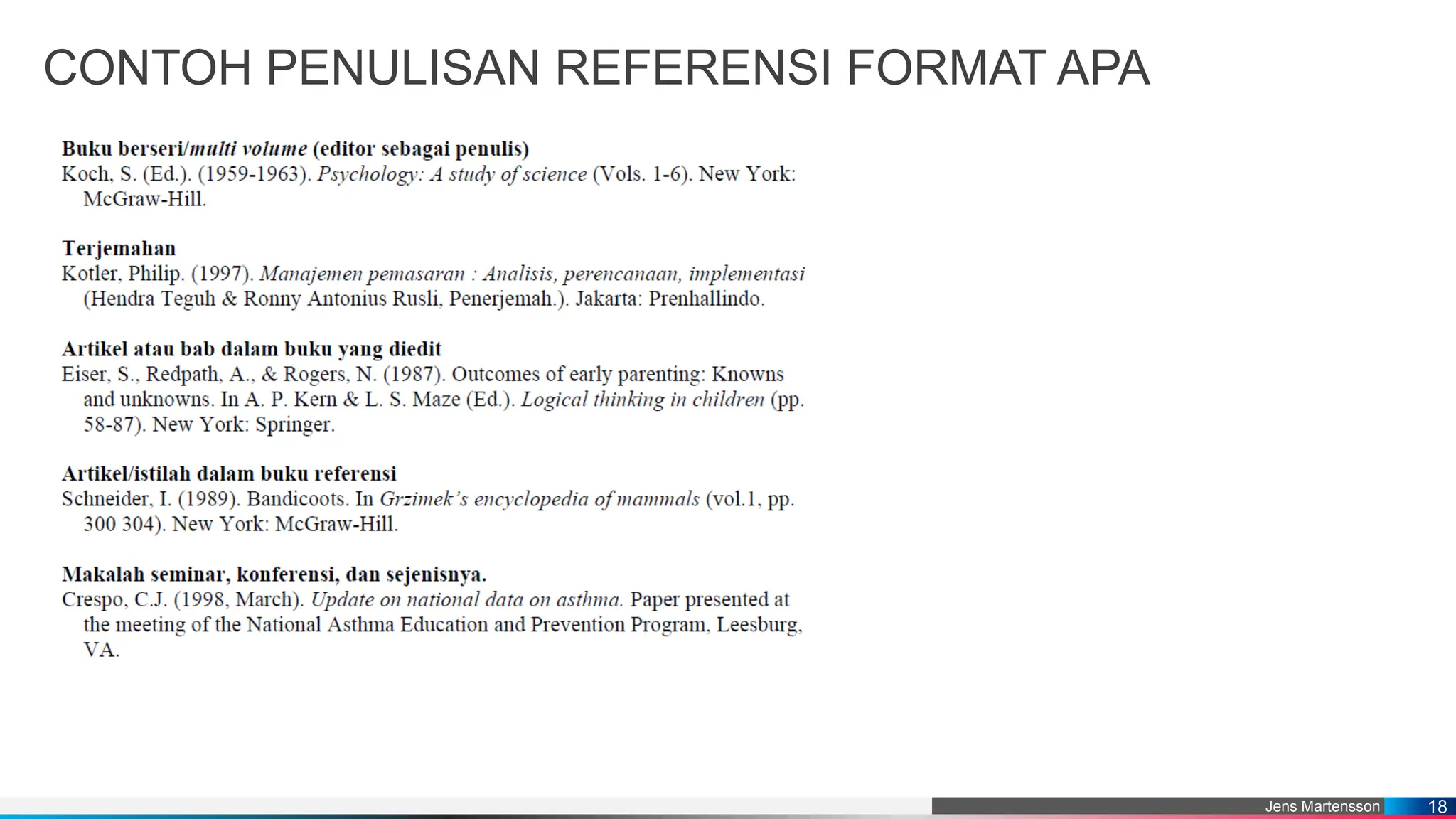 CARA PENULISAN KUTIPAN STANDART APA.pptx