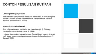 CARA PENULISAN KUTIPAN STANDART APA.pptx