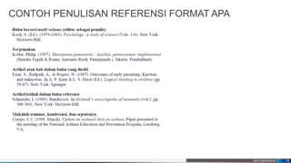 CARA PENULISAN KUTIPAN STANDART APA.pptx