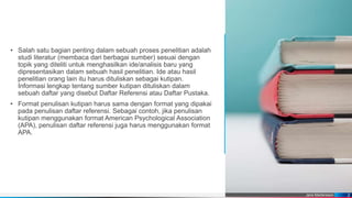 CARA PENULISAN KUTIPAN STANDART APA.pptx